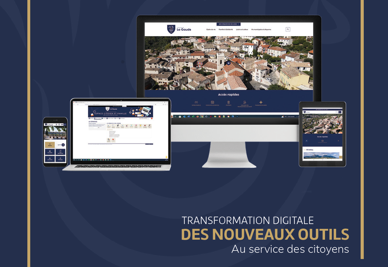 La Gaude transformation digitale - Commune de La Gaude